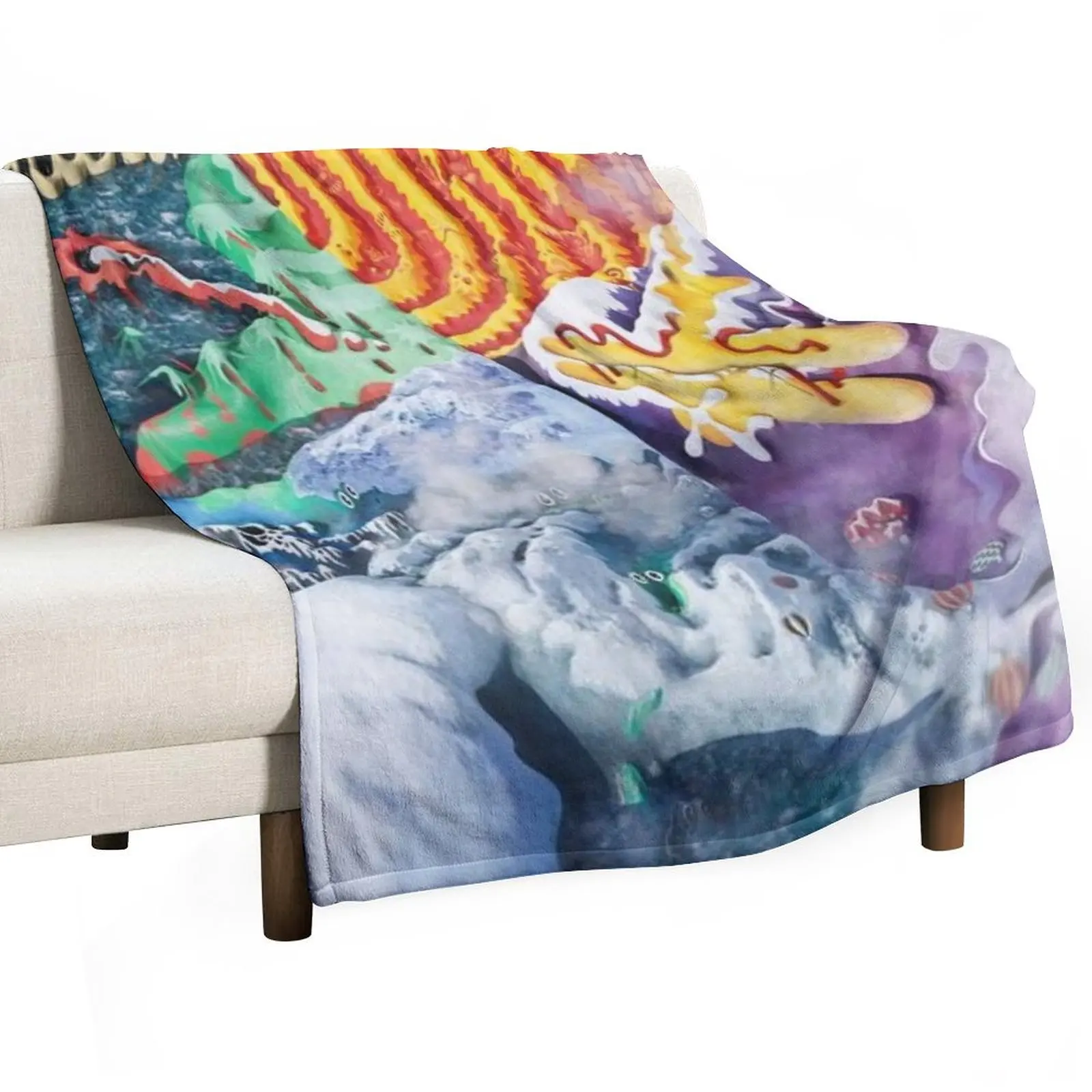 Quarters! - King Gizzard And The Lizard Wizard Throw Blanket for babies ...