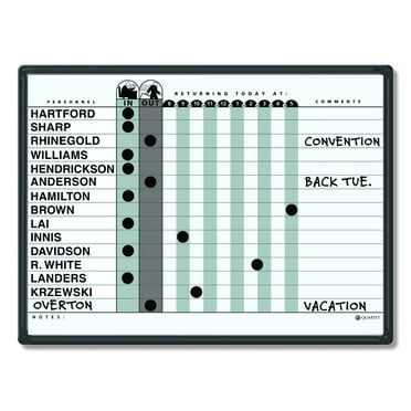 Quartet Show-It! 3-Panel Display System, 6' x 3', Double-sided, Blue ...