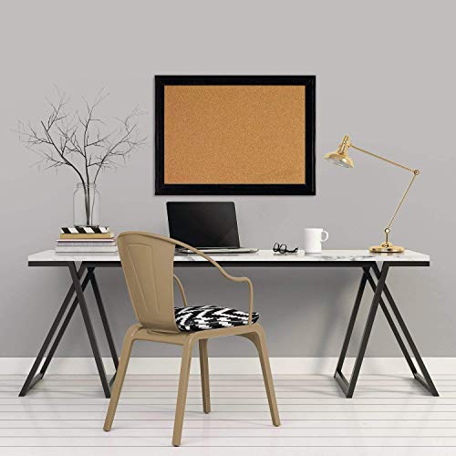 Quartet Home Décor Cork Bulletin Board, Black Frame, 11 x 17 Inches ...