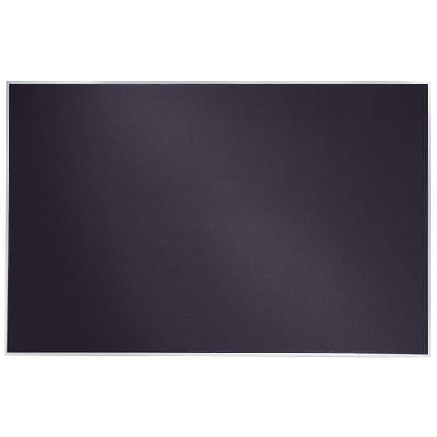 Quartet Matrix Gray Bulletin Board, 48" x 31", Fabric, Aluminum Frame ...