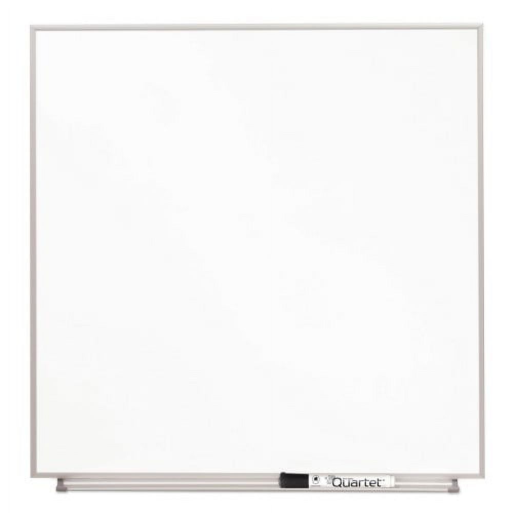 Quartet Matrix Magnetic Boards, 23 x 23, White Surface, Silver Aluminum ...