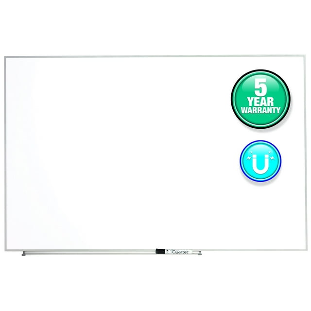 Quartet Matrix Magnetic Modular Whiteboards, 48" x 31", Silver Aluminum ...