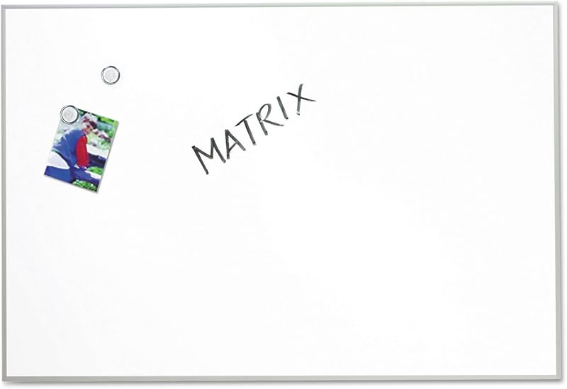 Quartet Matrix Modular Magnetic Whiteboard, Includes Tray and Marker ...