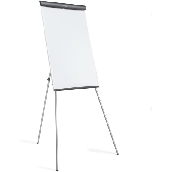Quartet Melamine Presentation Easel, Whiteboard/Flipchart, 3' x 2 ...