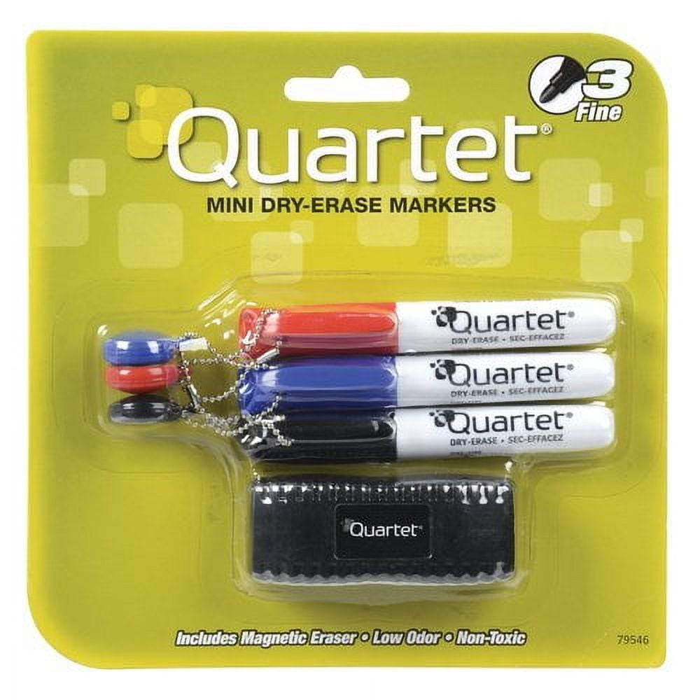 Quartet Mini Dry Erase Markers 3 Pack - Walmart.com