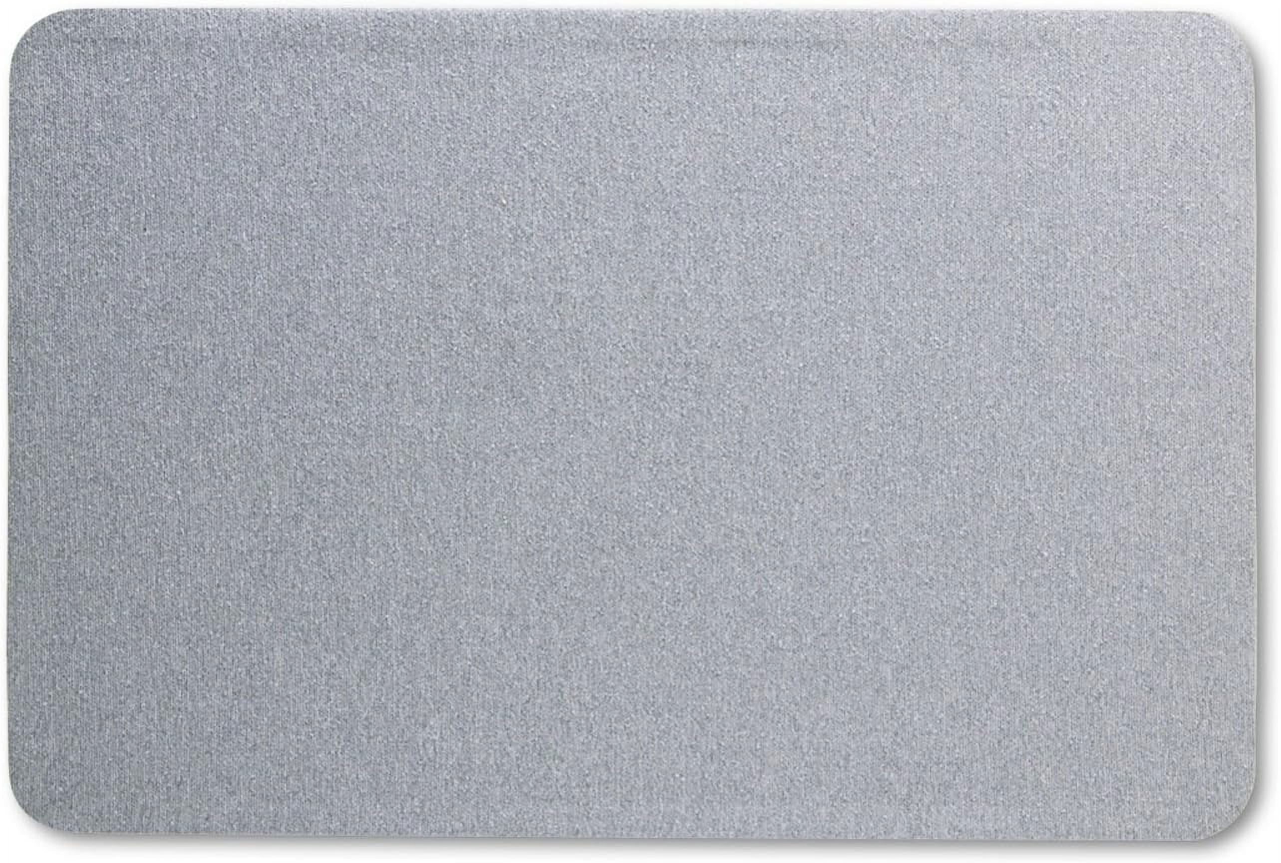 Quartet Oval Office Fabric Bulletin Board, 36 x 24, Gray - Walmart.com