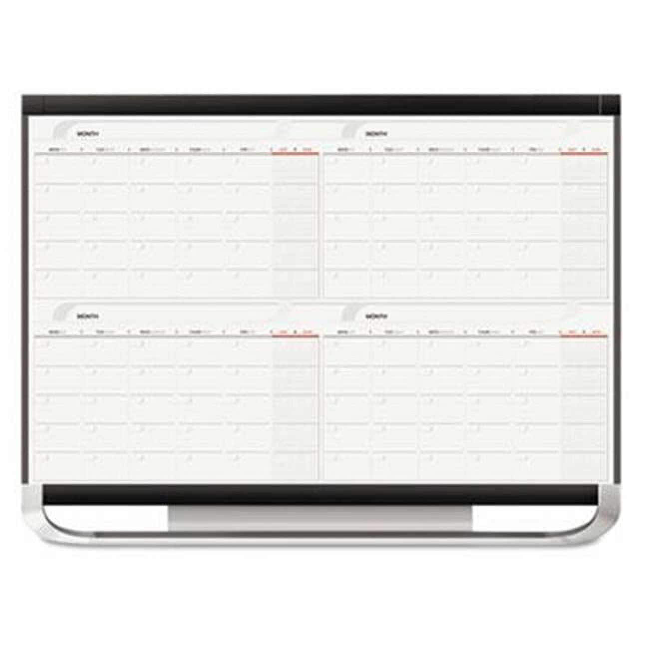 Quartet Prestige 2 Total Erase Four-Month Calendar - Walmart.com