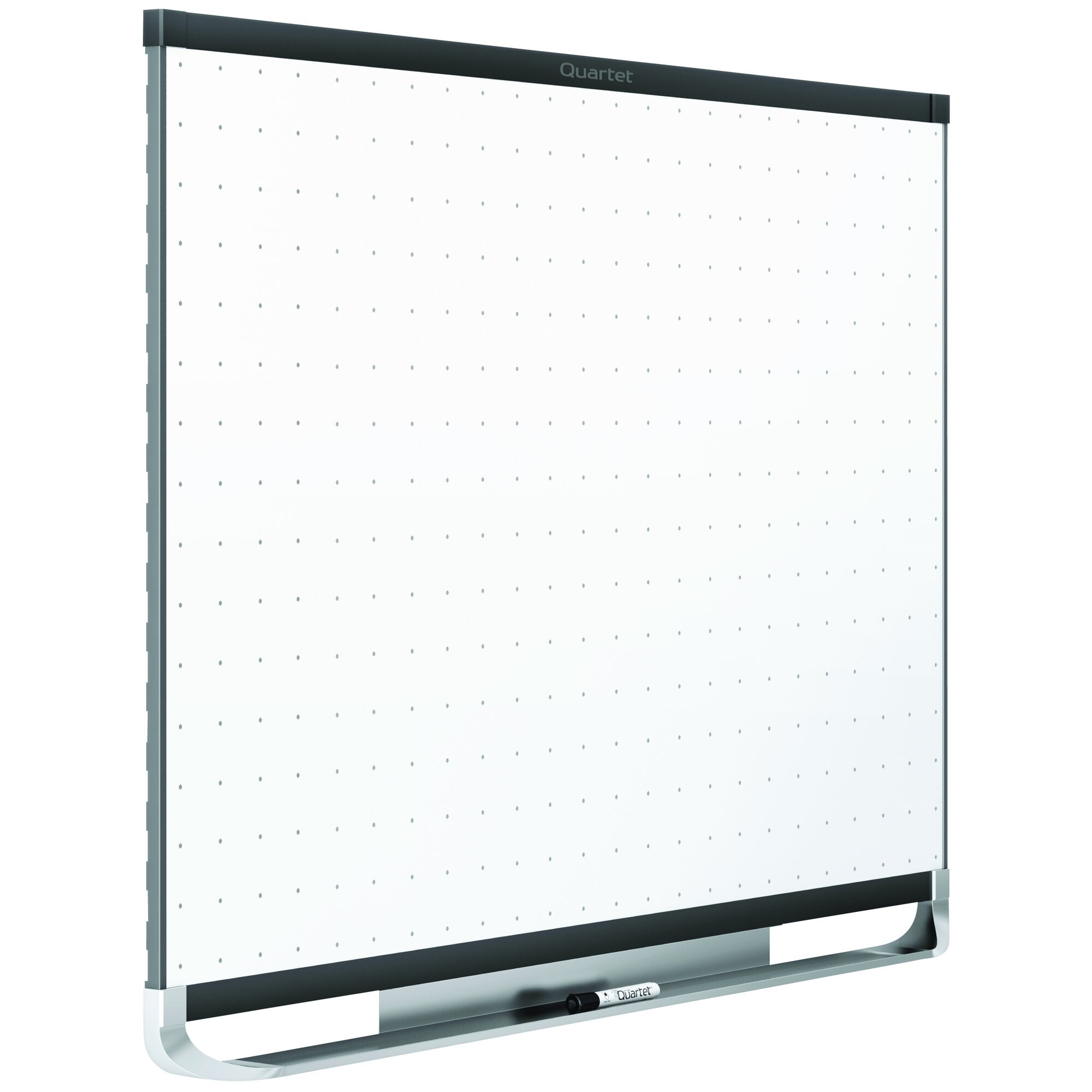 Quartet Prestige 2 Total Erase Magnetic Whiteboard, 6' x 4', Black ...
