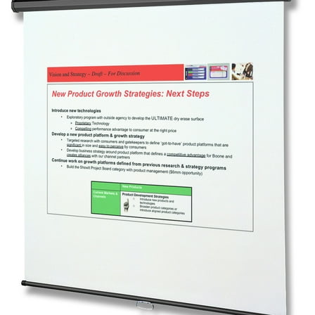 Wall Or Ceiling Projection Screen, 84 X 84, White Matte Finish ...