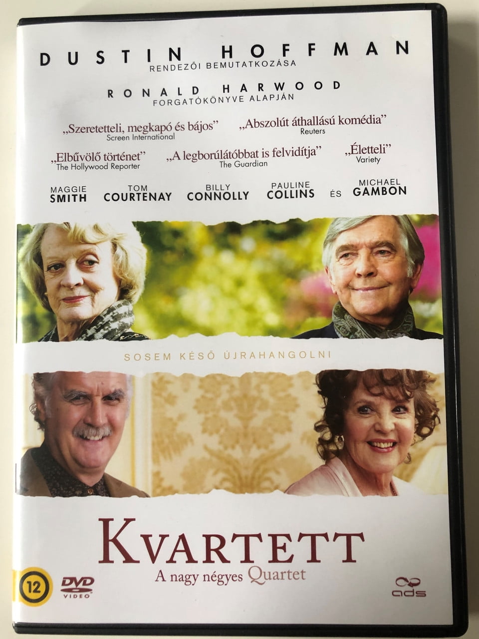 Quartett DVD 2012 Kvartett - a nagy négyes - Directed by Dustin Hoffman ...