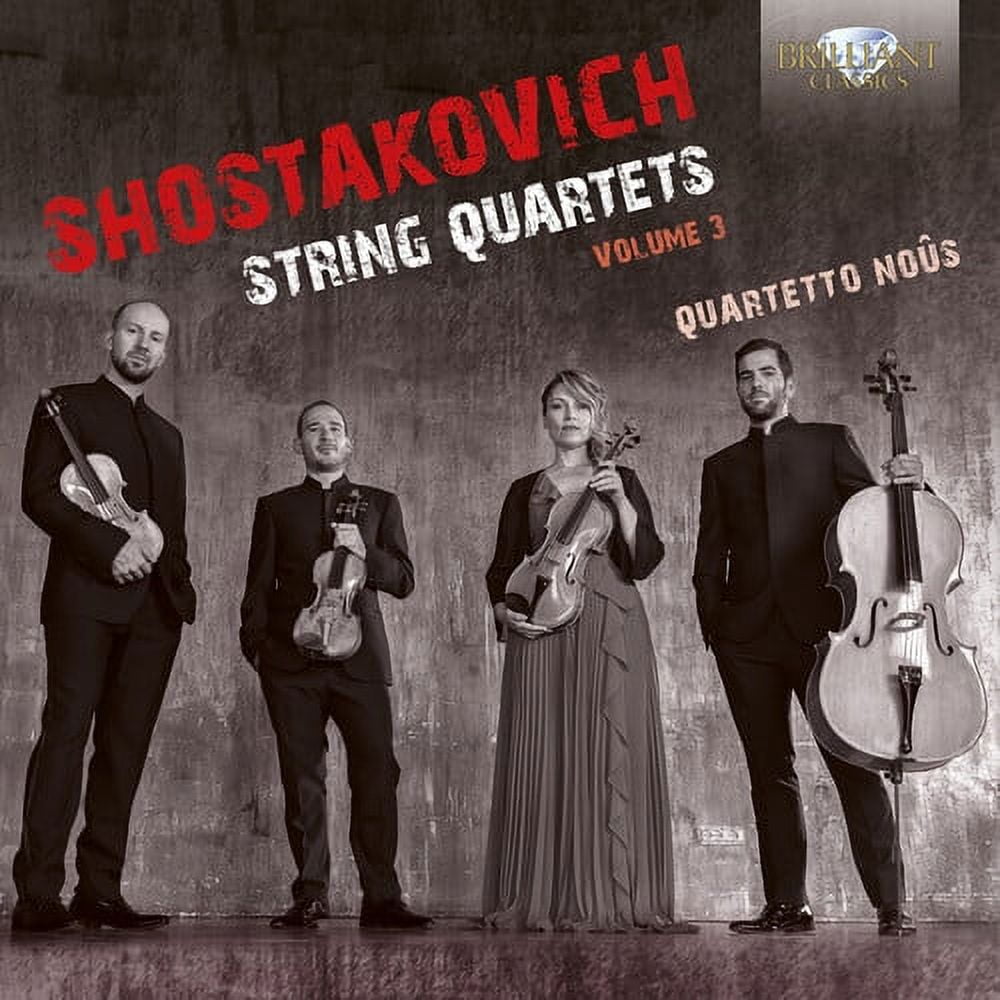 Quartetto Nous - Shostakovich: String Quartets, Vol. 3 - Music & Performance - CD - Walmart.com