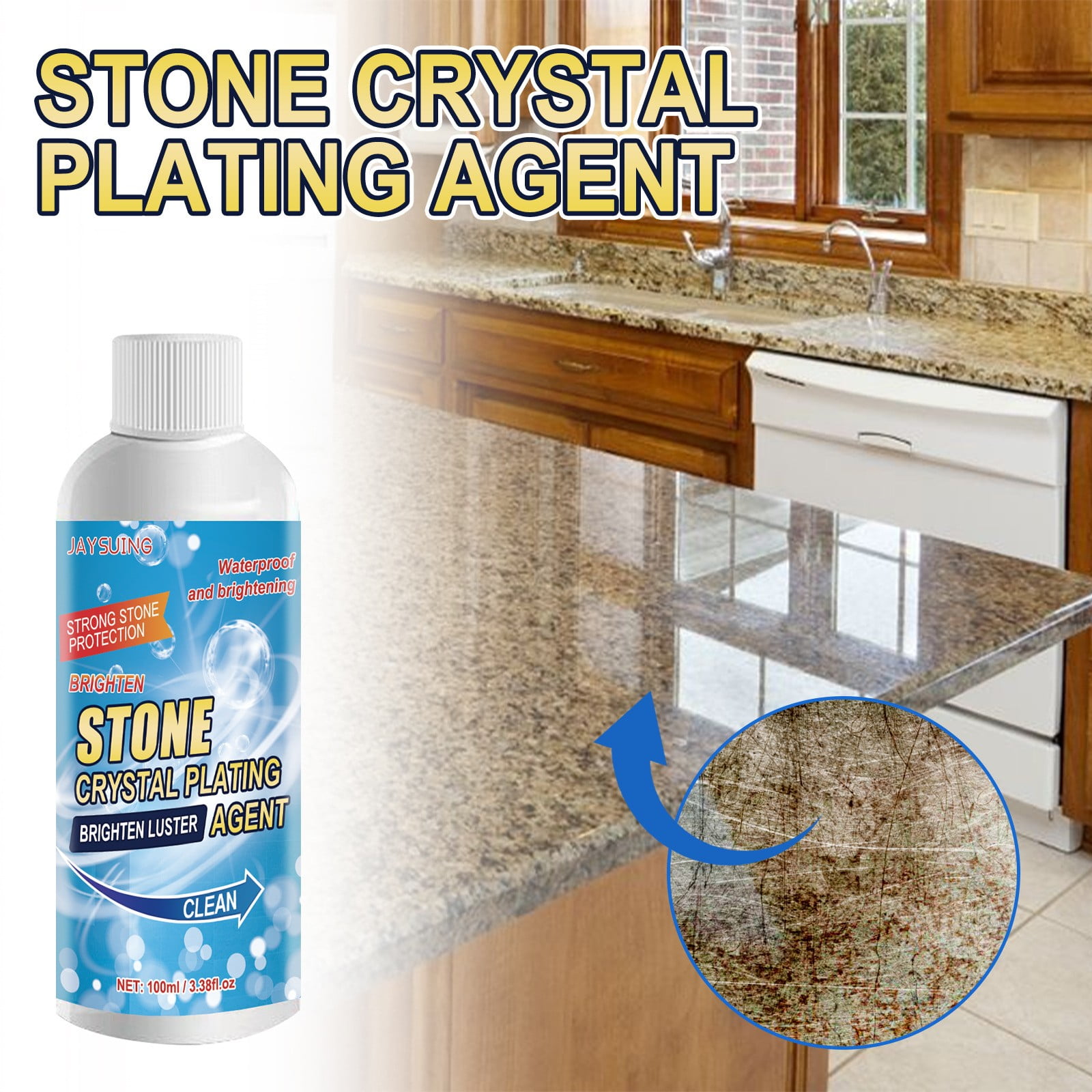 Quartz Cleaner Countertop - Tile Floor Cleaner - Counter Cleaner ...