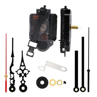 Long Shaft Clock Movement to Fit Dials Up to 15 Inches in Diameter ...