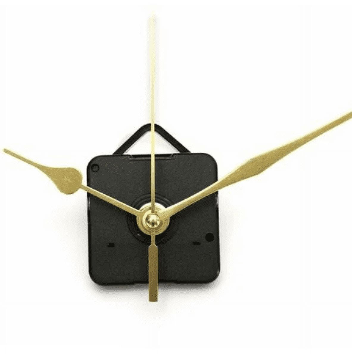 Quartz Clock Movement Silent Clock Mechanism Long Shaft Replacement ...