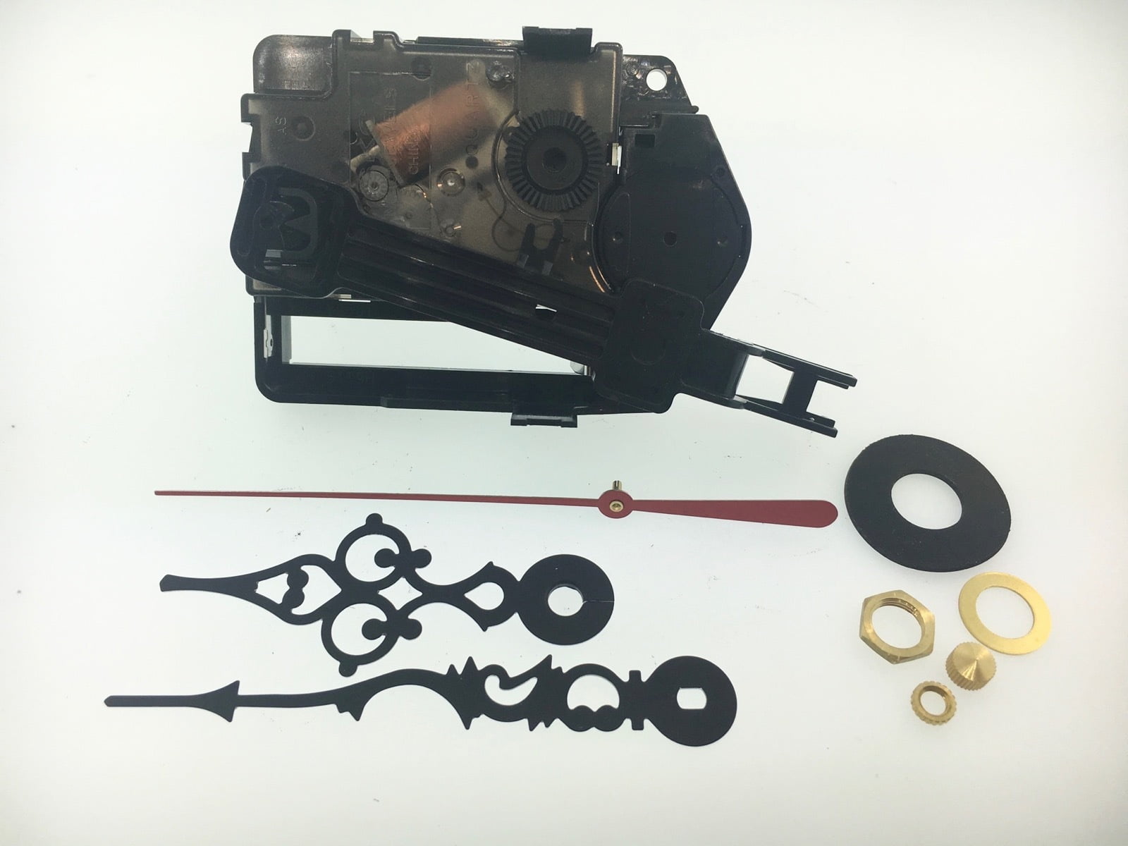 "Quartz Clock Movement with Pendulum - Short Shaft Fits 1/4" Thick ...