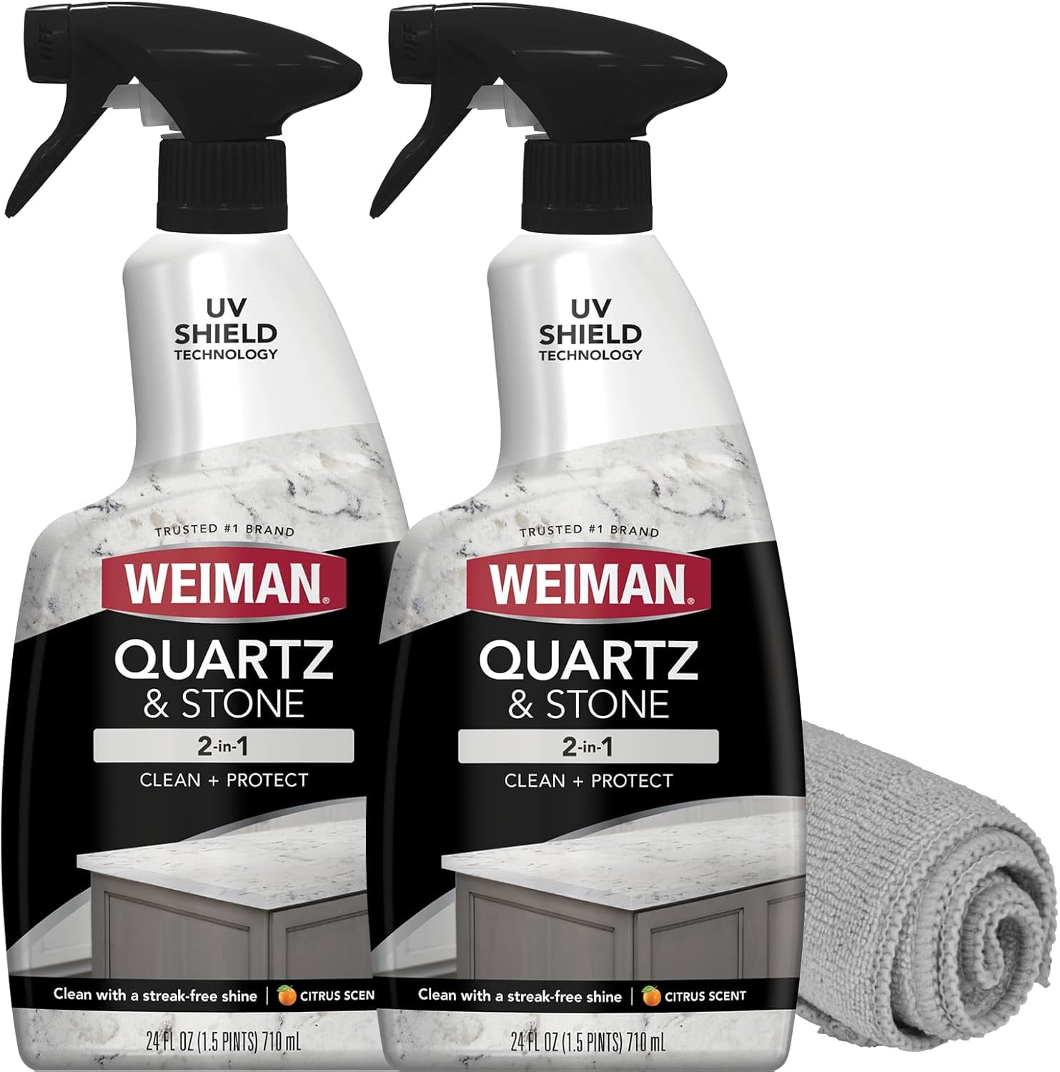Quartz Countertop Cleaner and Polish - Clean and Shine Your Countertops ...