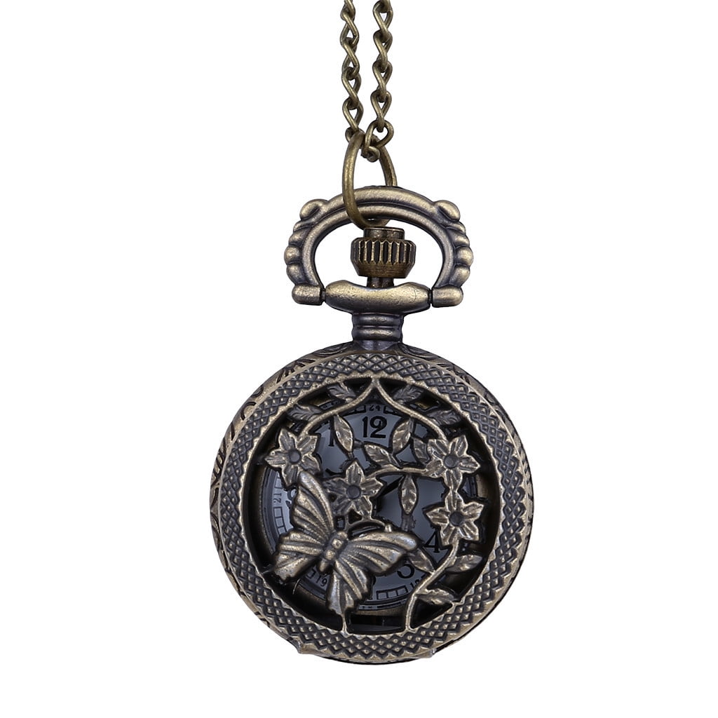 Quartz Couple Pocket Watch, Hanging Commemorative Desk Clock, 1.5-Inch ...