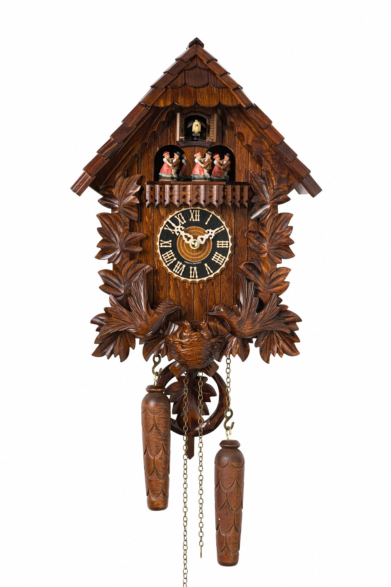 Quartz Cuckoo Clock 2 Birds, Nest - Walmart.com