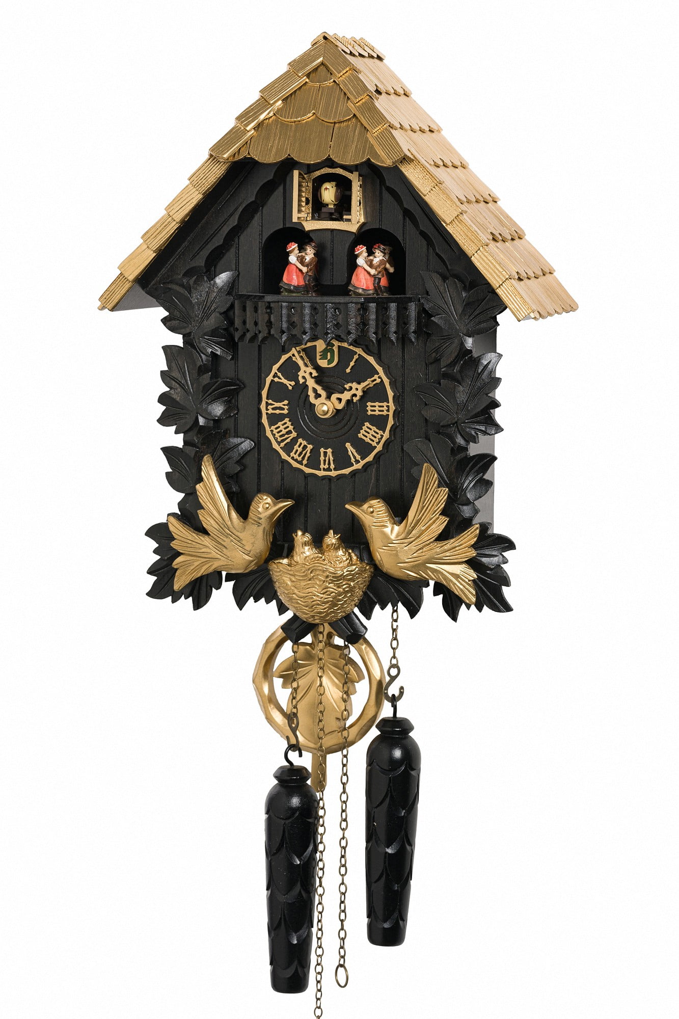 Quartz Cuckoo Clock 2 Birds, Nest - Walmart.com
