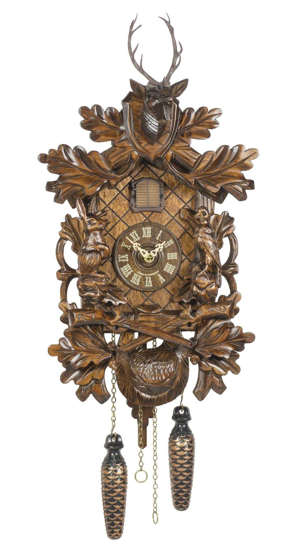Quartz Cuckoo Clock Hunting clock, with music - Walmart.com