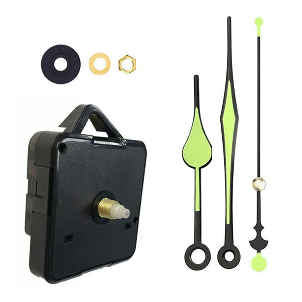 Quartz DIY Wall Clock Movement Mechanism Set, with 3.6 Inch Long Spade ...