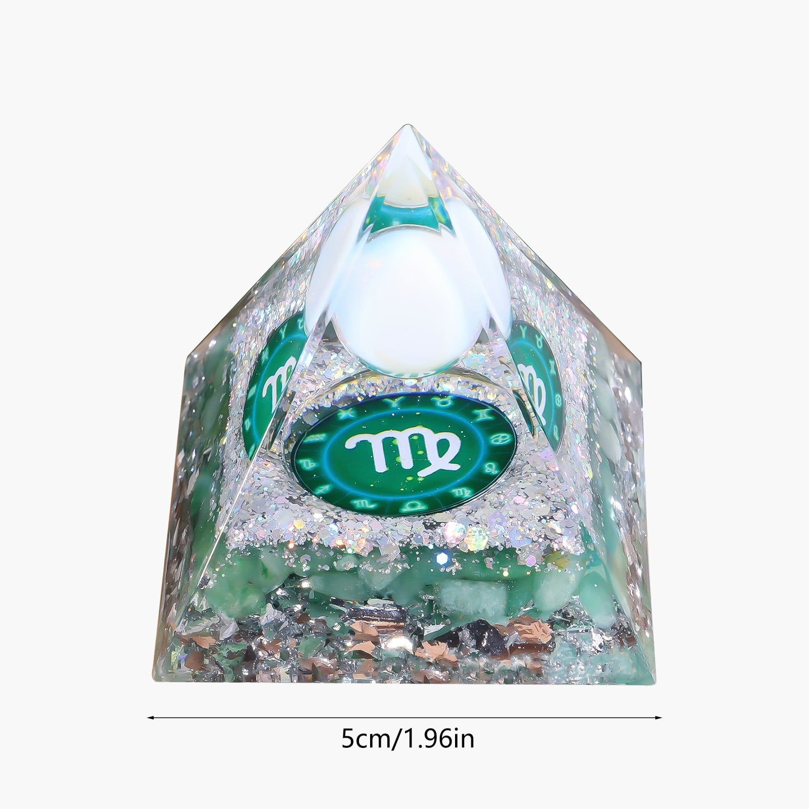 Quartz Orgone Pyramid- Orgone Energy Pyramid with Crystals and Healing ...