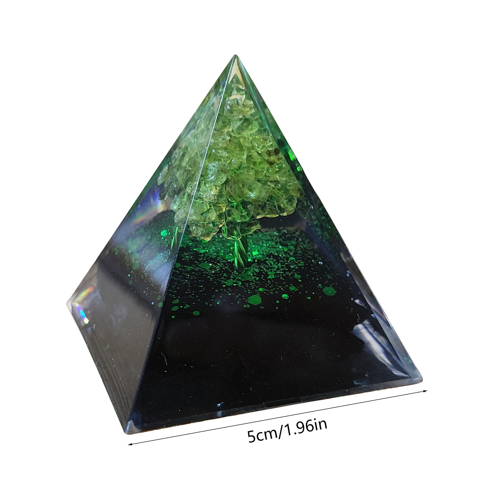 Quartz Orgone Pyramid- Orgone Energy Pyramid with Crystals and Healing ...