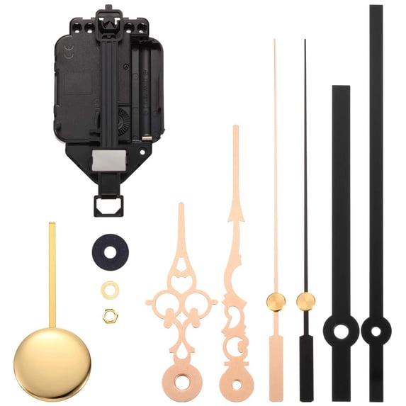 Quartz Pendulum Clock Movement DIY Kit with 2 Pairs Hands Pendulum,DIY ...