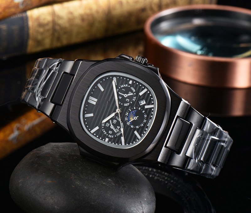 Quartz Steel Band Square Quartz Men's Watch - Walmart.com