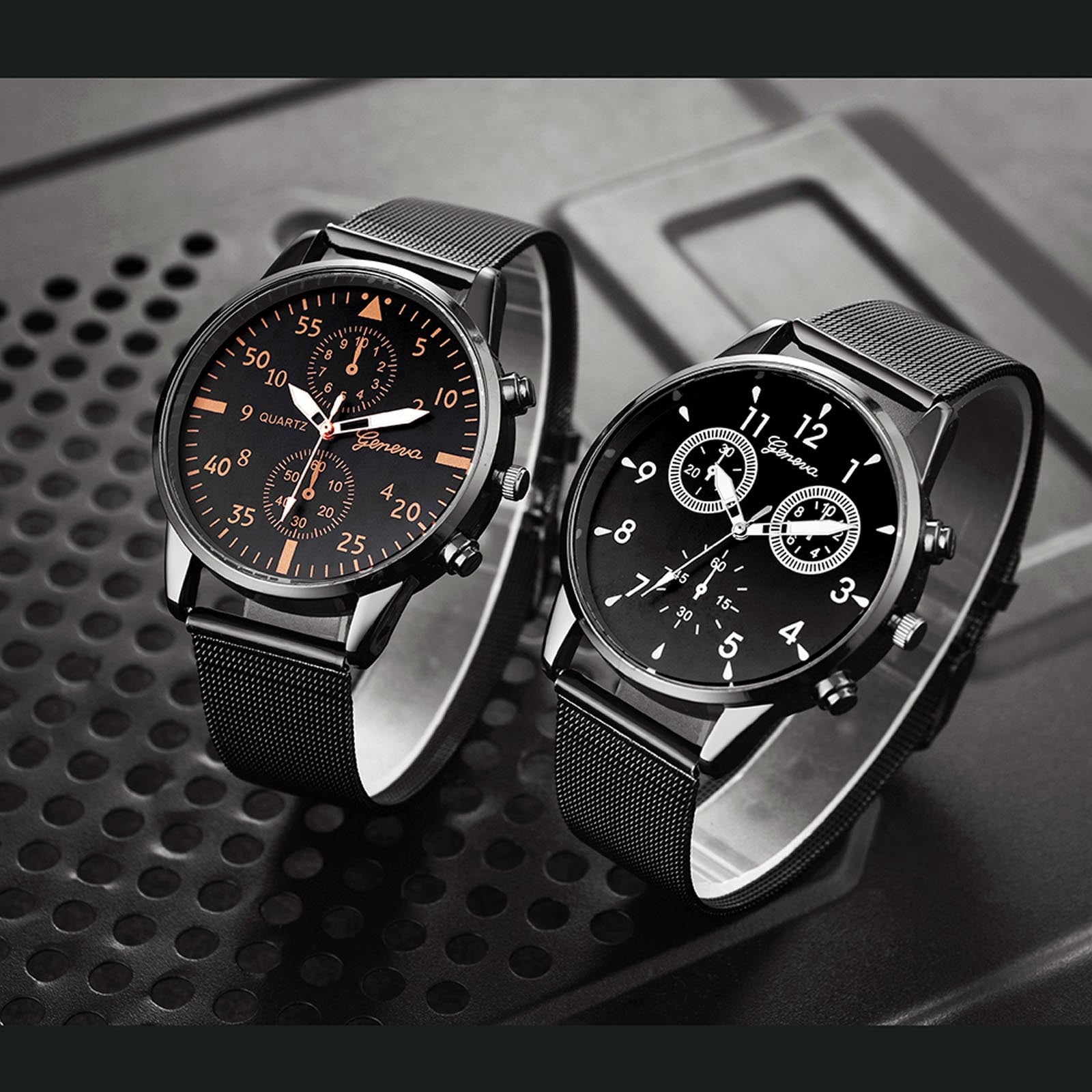 Quartz Strap Men's Watch, Pin Buckle Design, Durable Stainless Steel ...