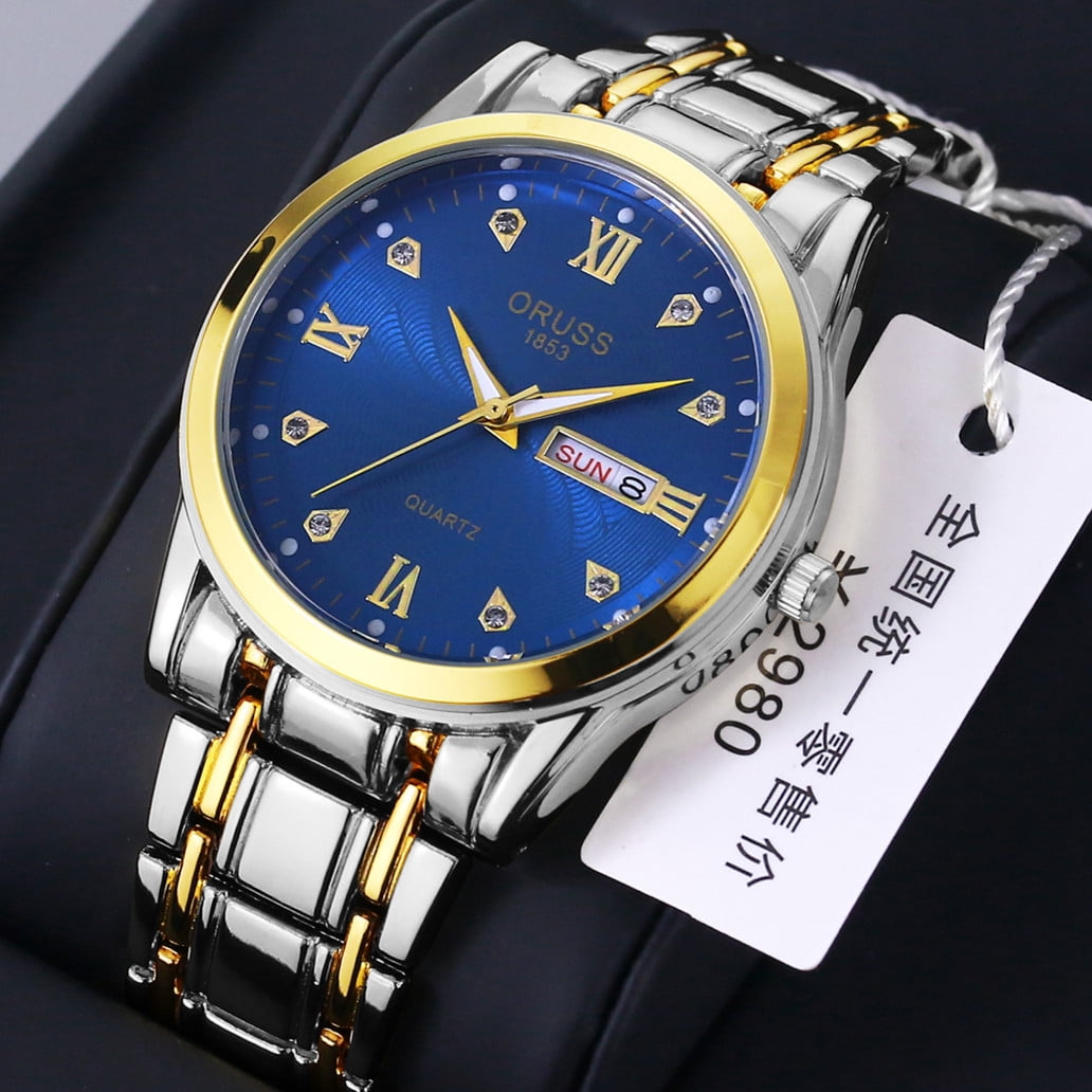 Quartz Watch Automatic Movement Watch Luminous Calendar Watch for Women ...