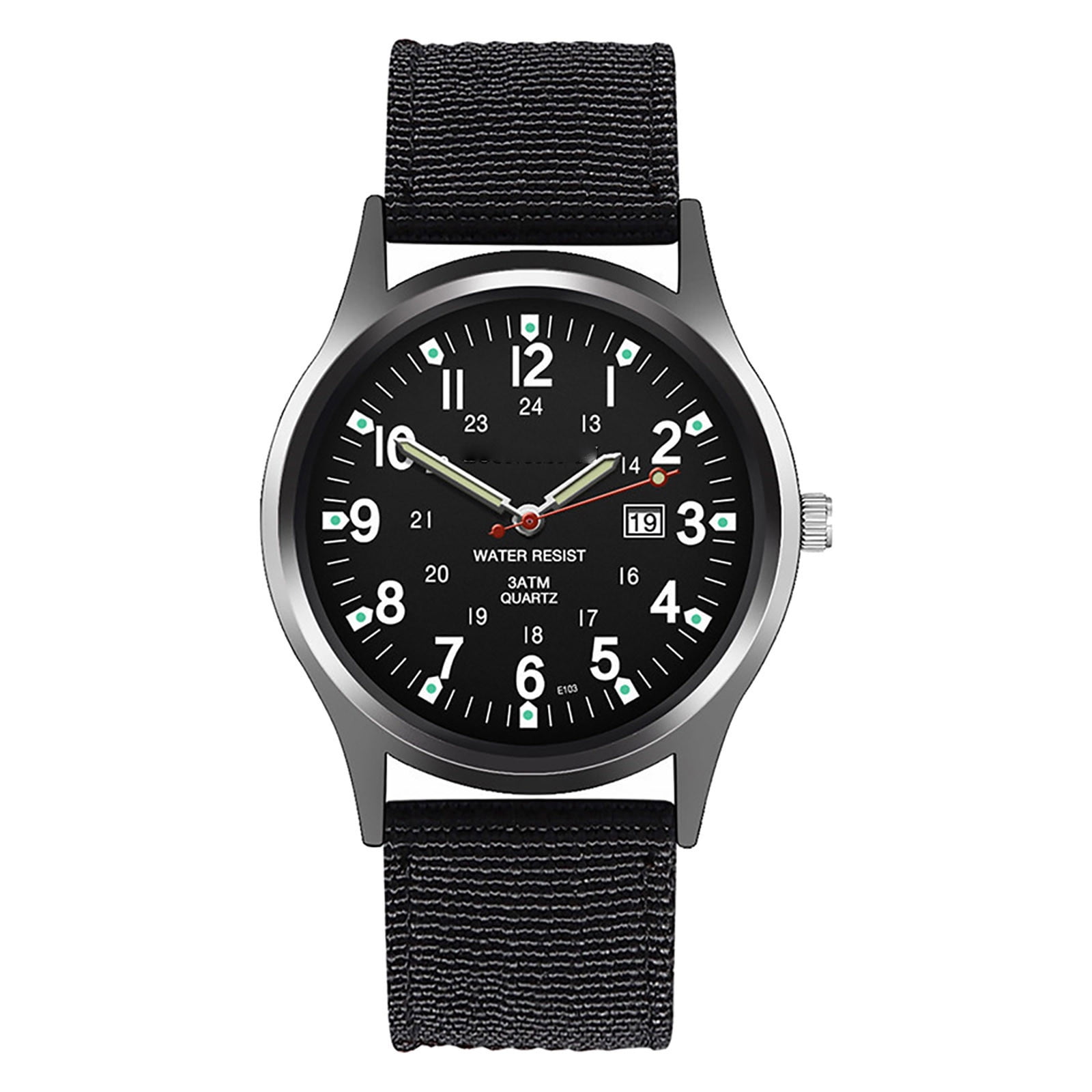 Quartz Watches Waterproof Alarm Watch Analog Men's Watch Date Womens ...