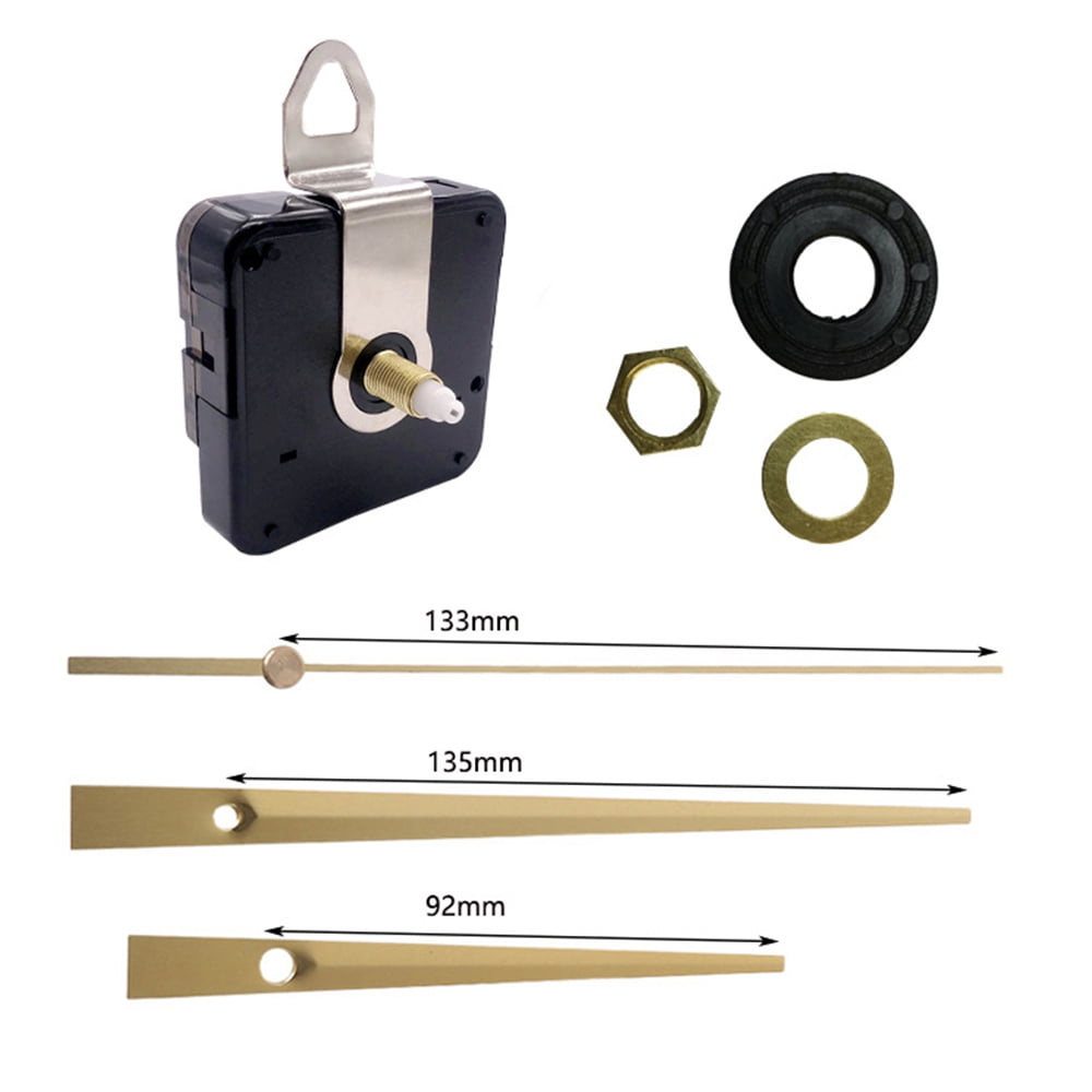 Quartz clock movement silent electronic large clock movement metal ...