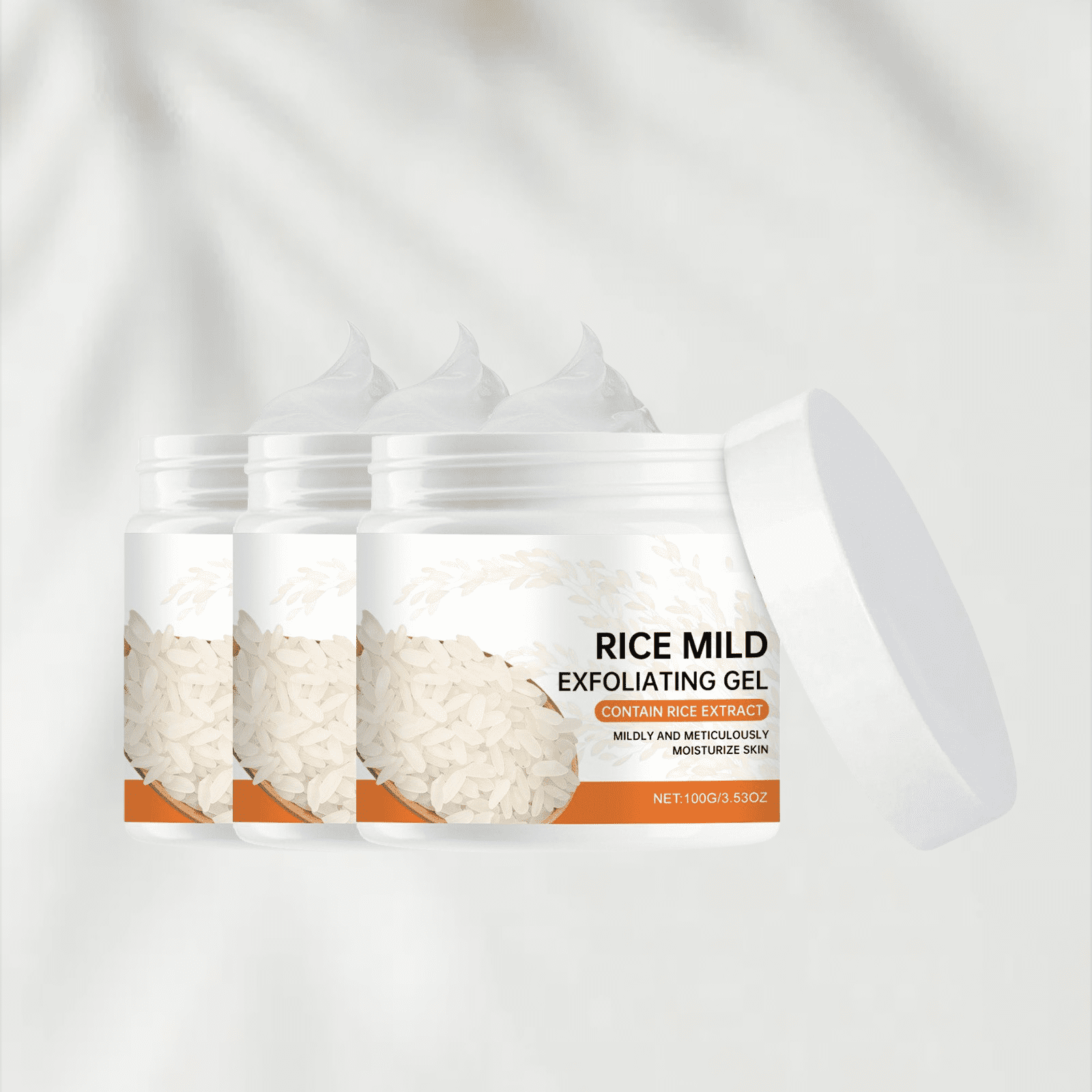 Purifying Exfoliating Gel Brightening Rice Mild Exfoliating Gel Gentle ...