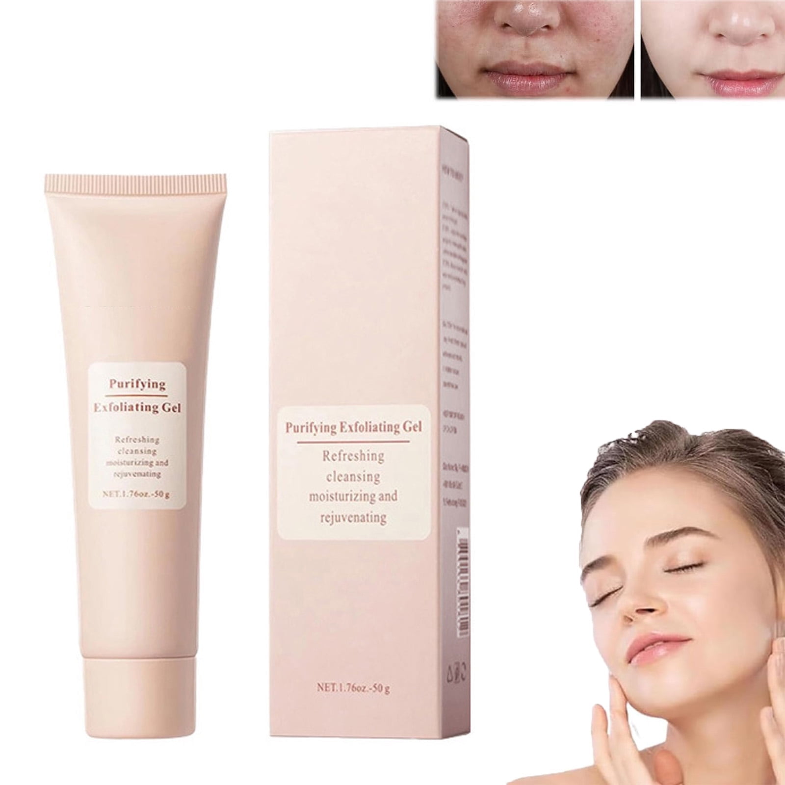 Quarxery Purifying Exfoliating Gel, Quarxery Purifying Cream,Face and ...