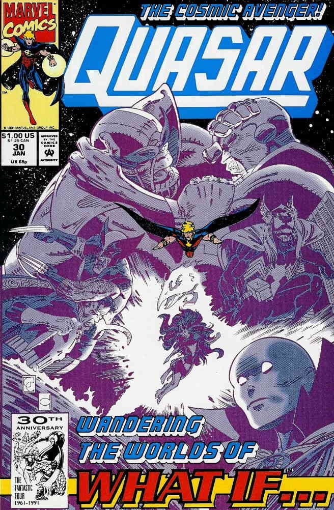 Quasar #30 VF ; Marvel Comic Book - Walmart.com
