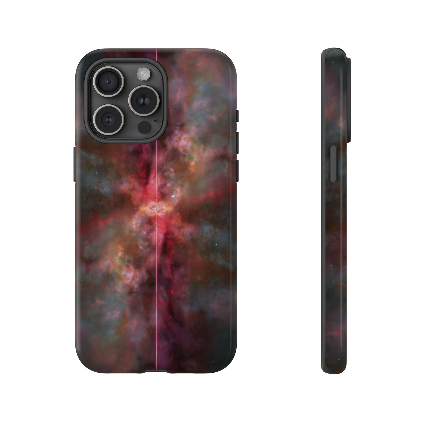 Quasar Stellar Nucleus Laser Beam Case for iPhone 17 11 12 13 14 15 16 ...