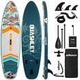 Quashley Inflatable Stand up Paddle Board, 10'6" x 32 inch Wide All ...