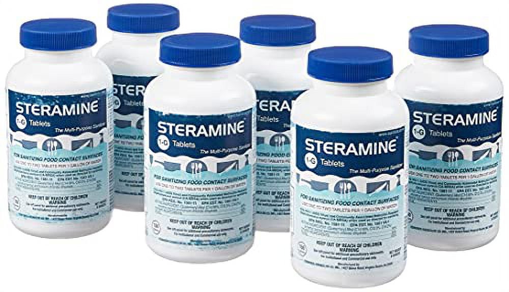 Quaternary Sanitizing Tablets, Case of 6 - Walmart.com