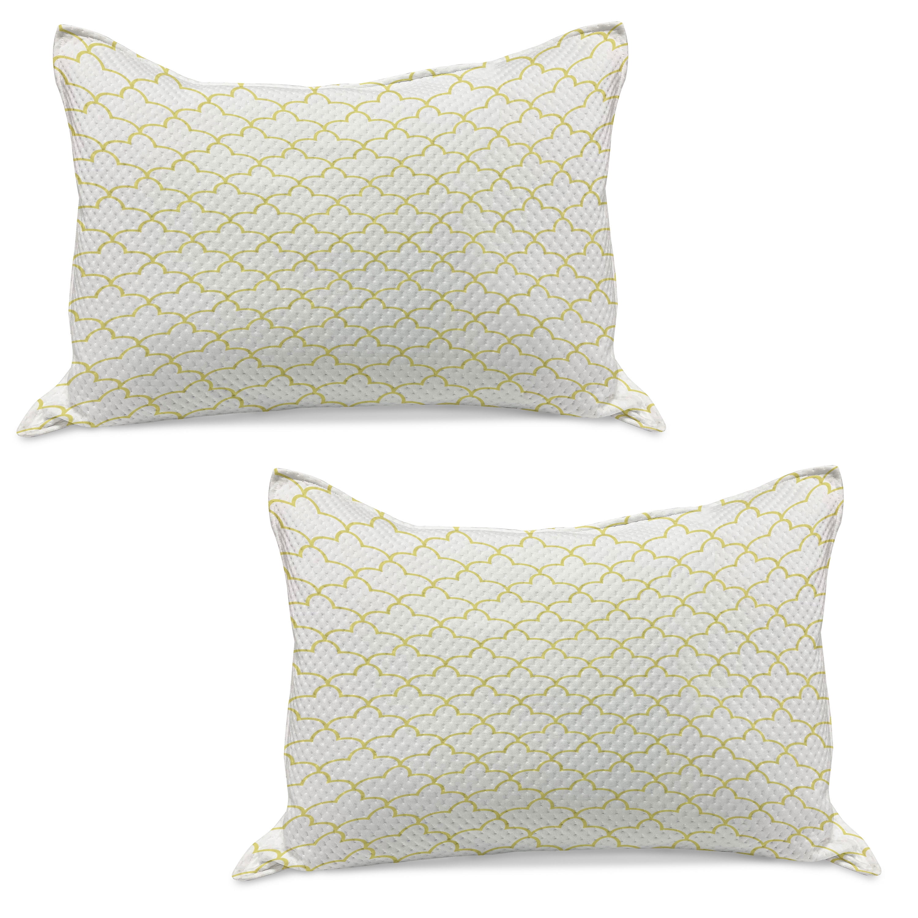 Quatrefoil Knitted Quilt Pillowcover Set of 2, Persian Moroccan Orient ...