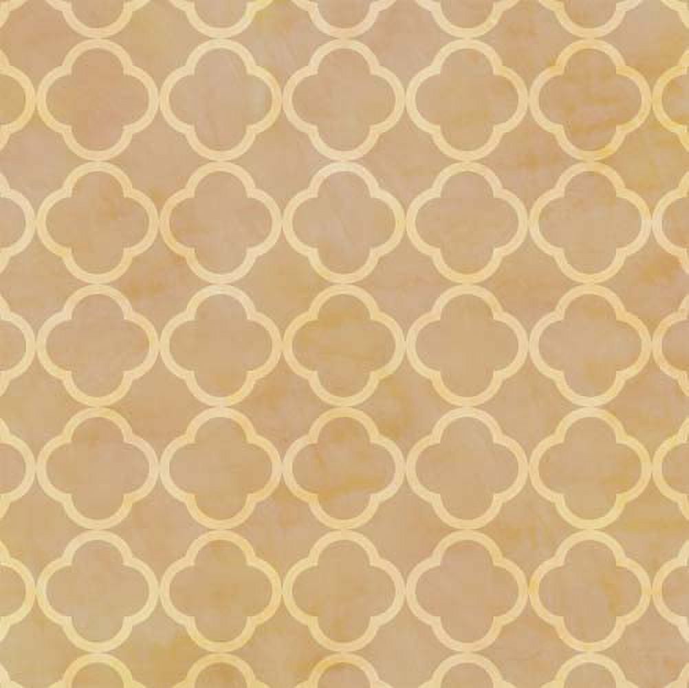 Quatrerfoil Venetian Tile Pattern Wall Stencil SKU #3612 by Designer ...