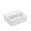 Dell Wall Mount Bathroom Sink 16 1/8" White Wash Basin with Overflow ...
