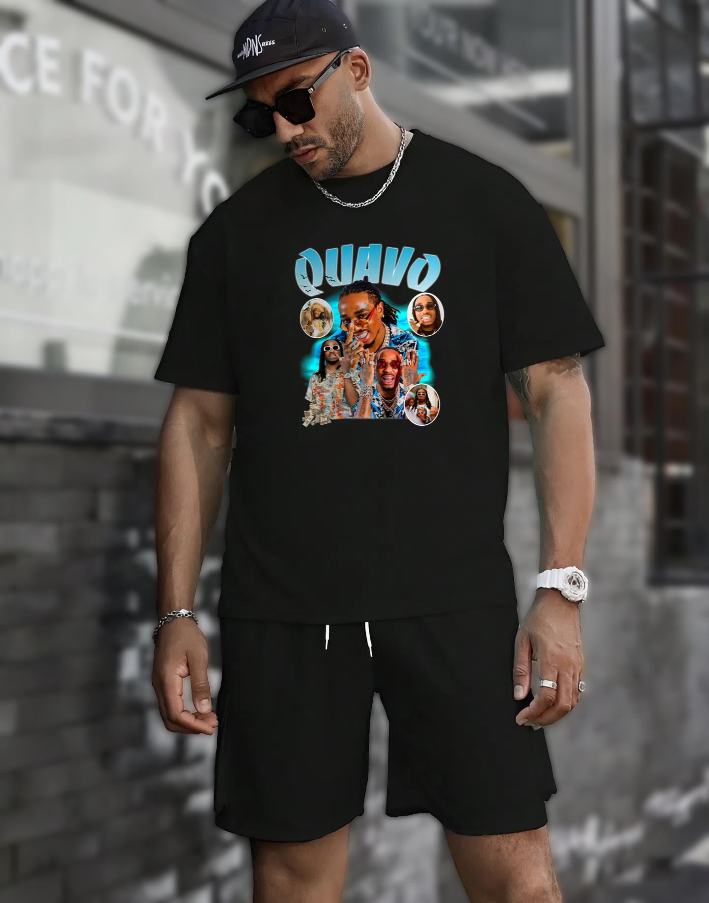 Quavo Huncho Migos Trap Rapper Hip Hop Fan Art Unisex Tee V60195, for ...