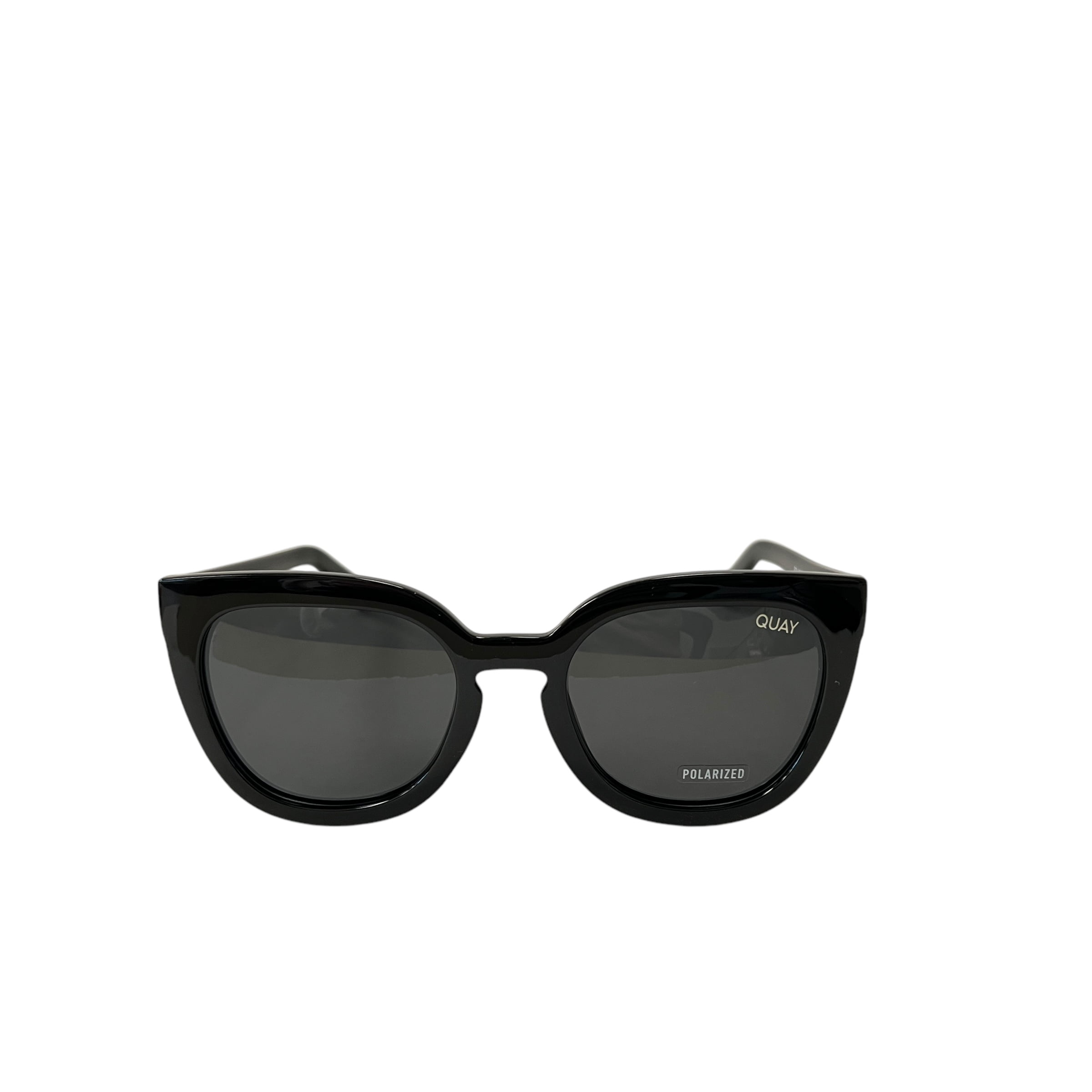 Quay Australia Noosa Sunglasses Black Smoke Polarized Cat Eye - Walmart.com