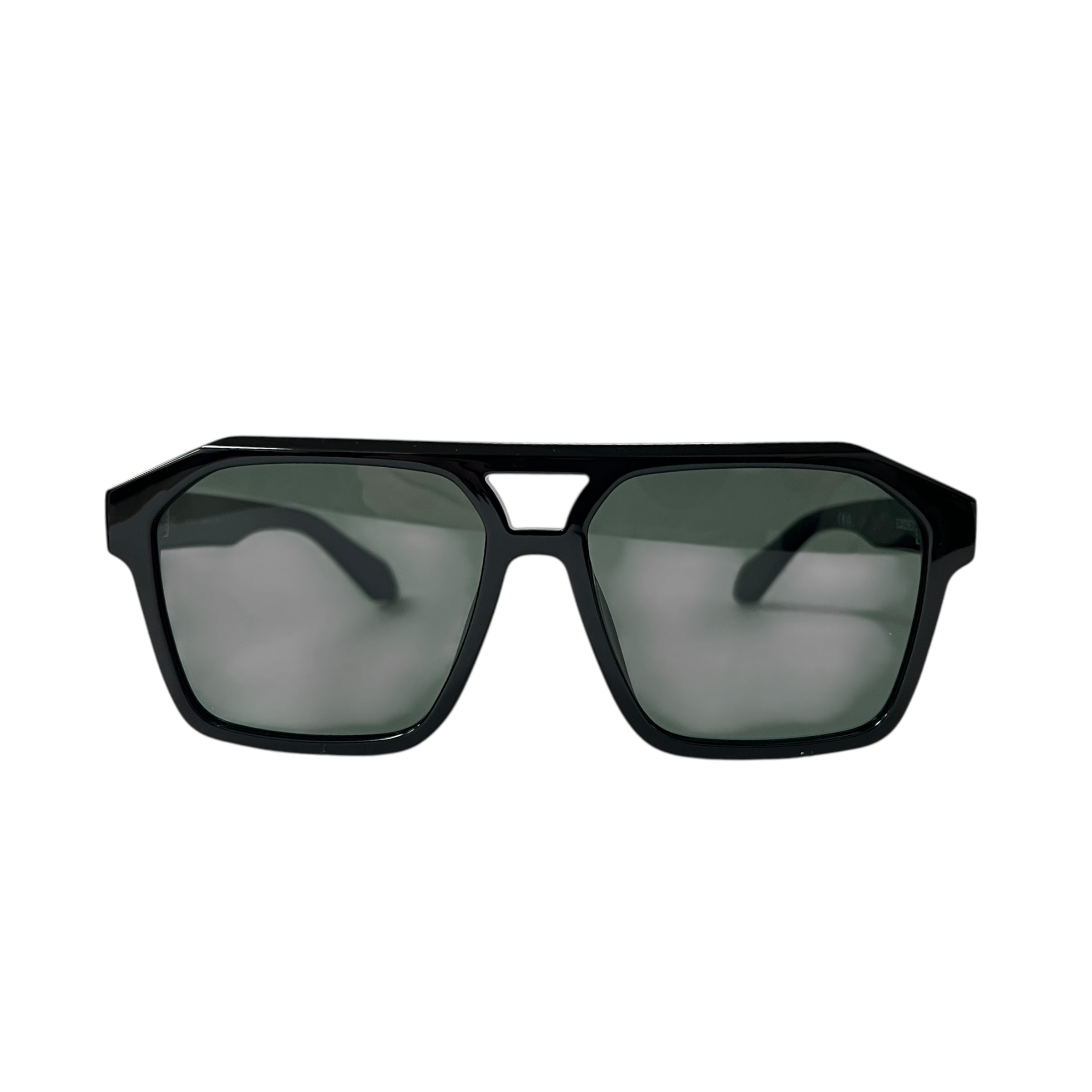 Quay Australia Soundcheck Aviator Sunglasses Black Green 57MM - Walmart.com