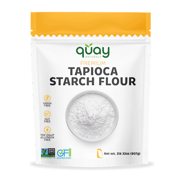 Quay Naturals Tapioca Flour, 2 lbs | Gluten Free, Non-GMO, 100% Yuca ...