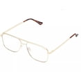 Quay QT 000729 GLD/CLRRX Women's Gold Aviator Frame Eyeglasses ...