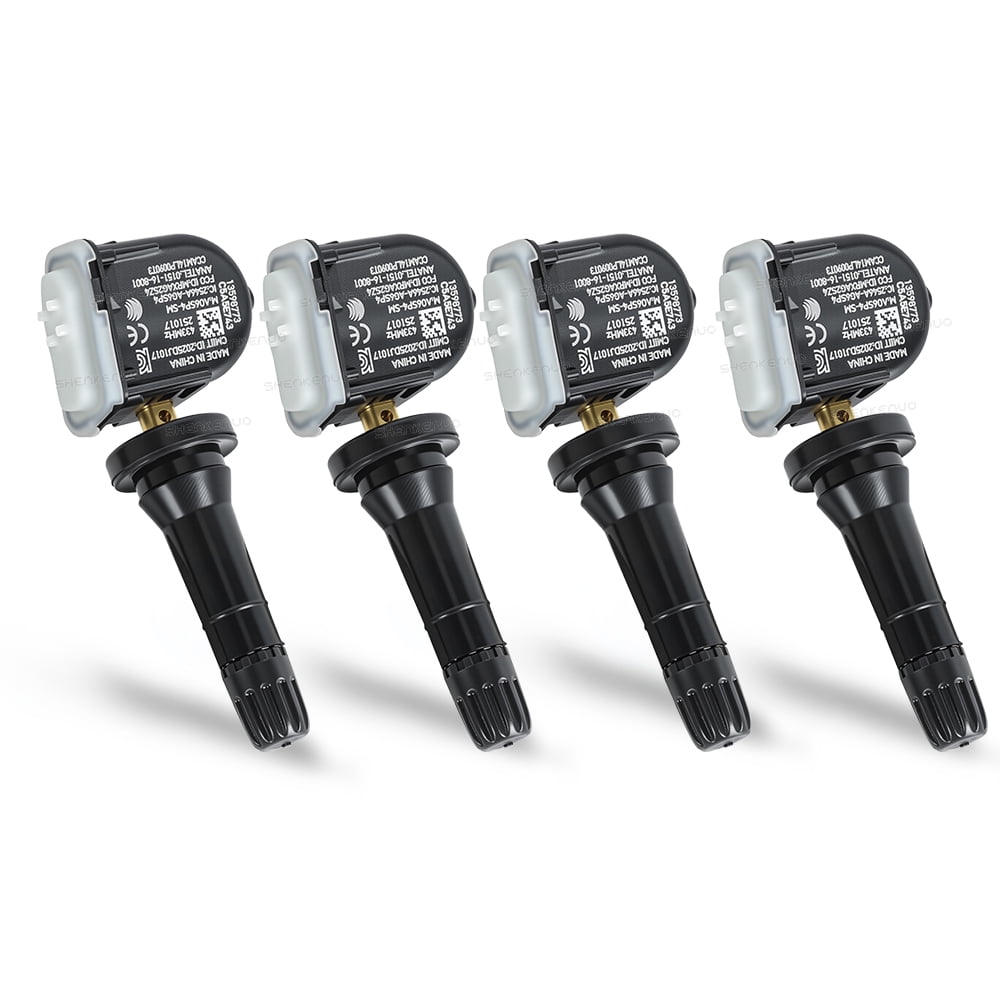 Quayub 4Pcs Genuine Tire Pressure Sensor OEM 13598773 TPMS 433MHz For ...