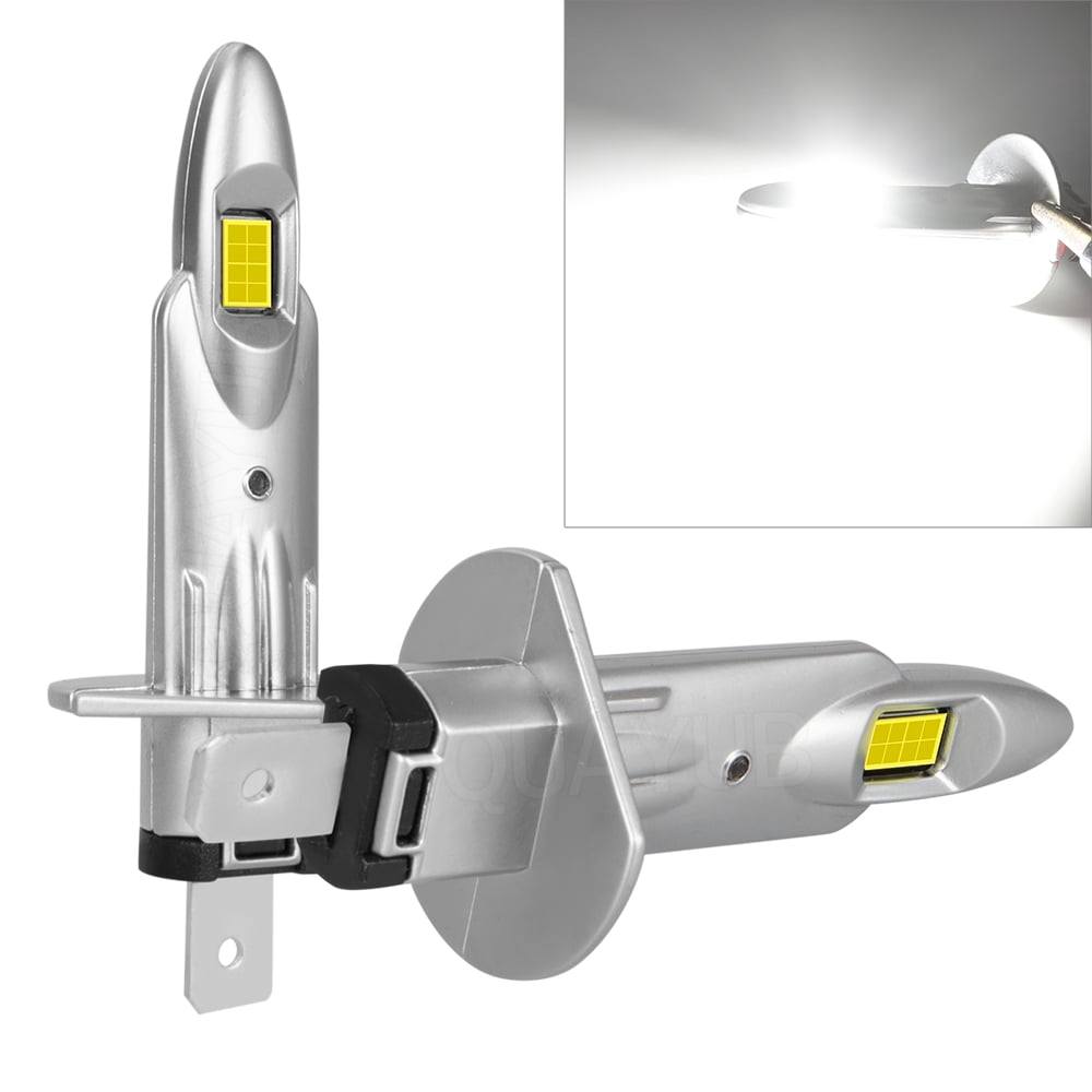Quayub H1 LED Headlight Bulb , 6000K Xenon White , Mini Size Wireless ...