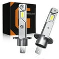 Quayub H1 LED Headlight Bulb, Mini Size, Fanless, 16000 Lumens, 6000K ...